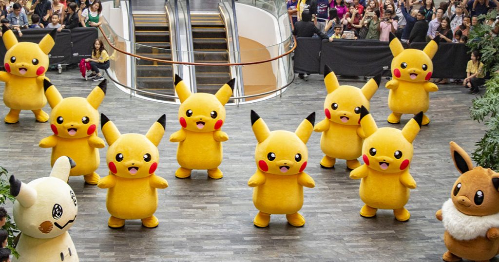 First ever Pokémon Parade in Jewel Changi Airport featuring Mimikyu ...