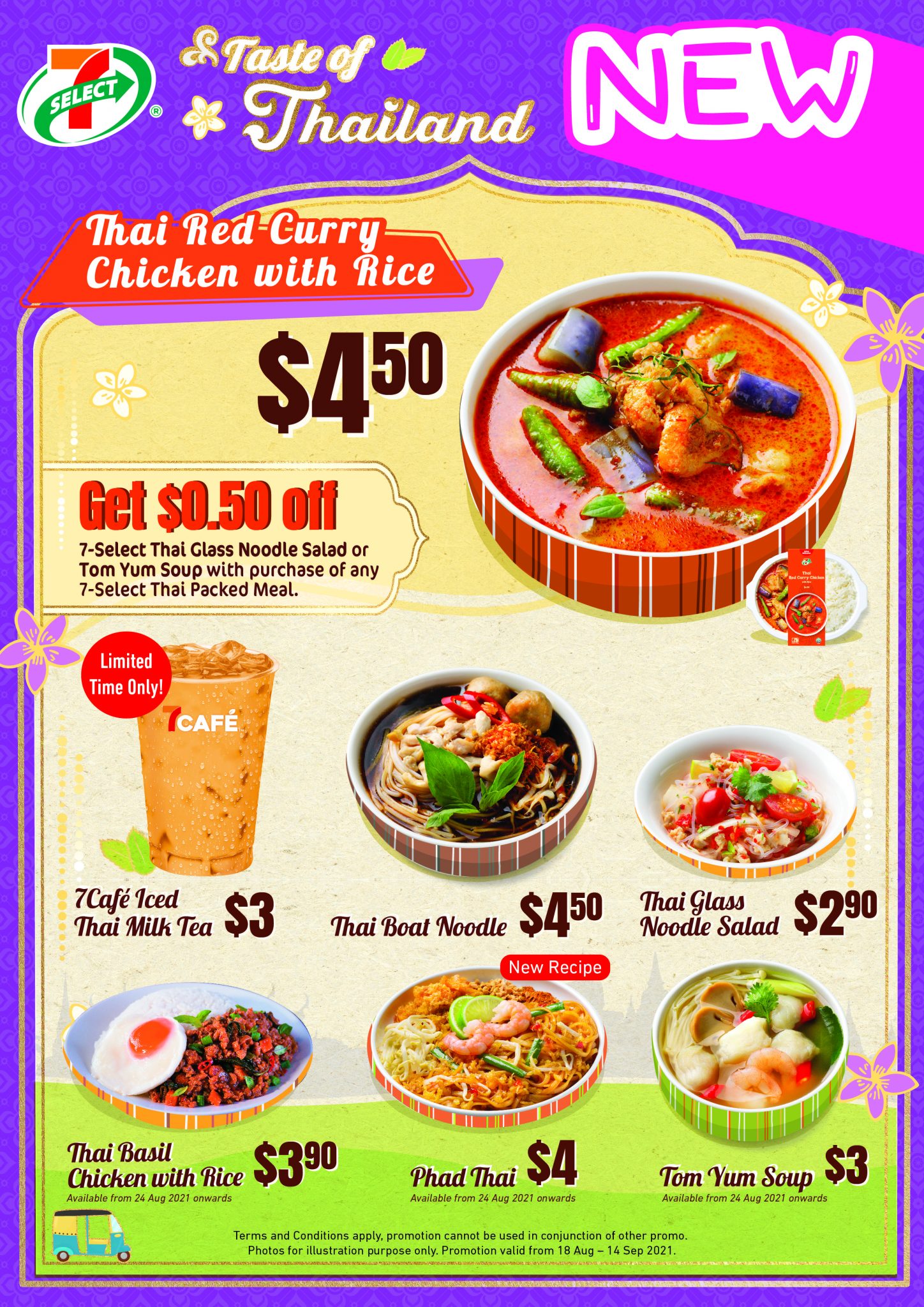 7-Eleven launches NEW Thai Cuisine, currently on promotion till 14 ...