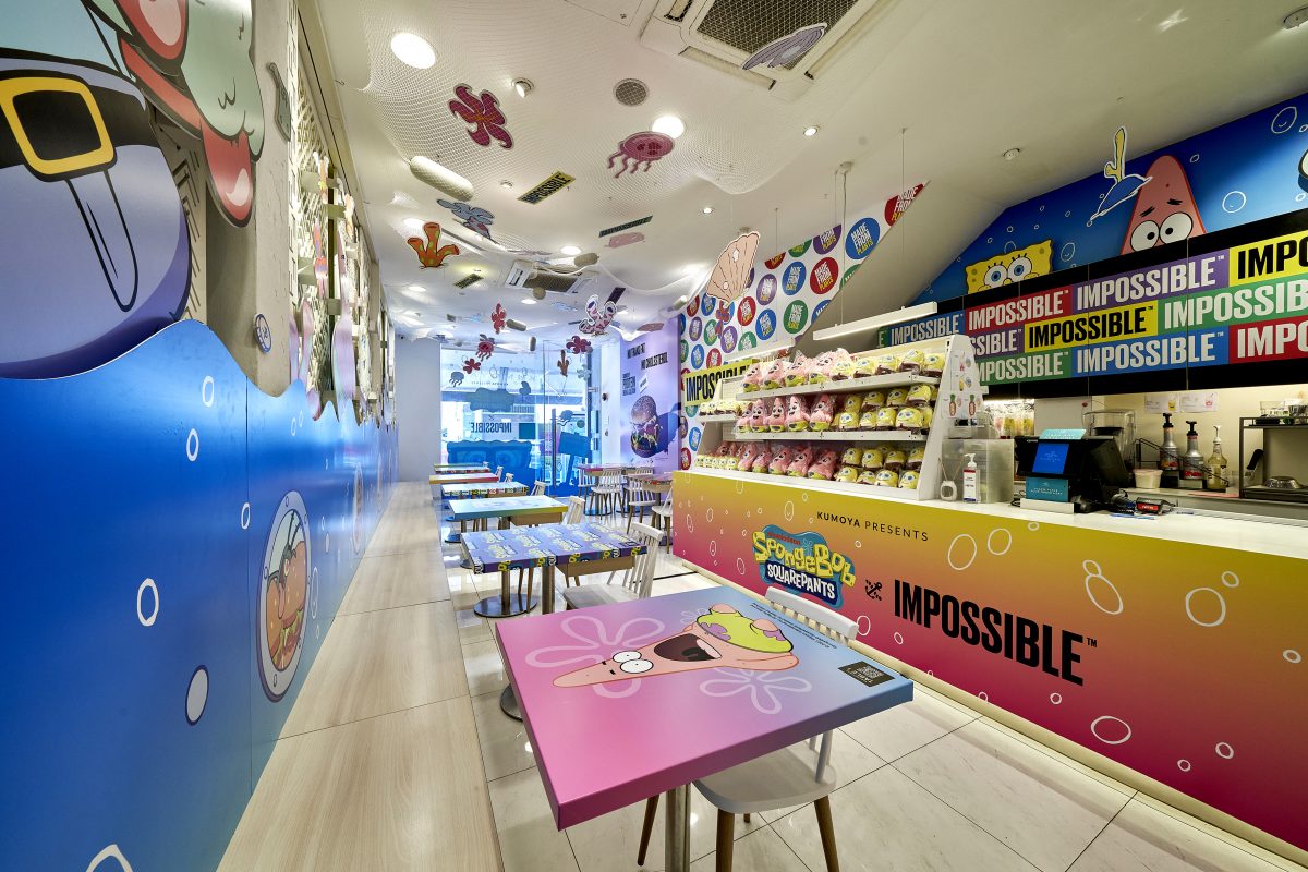 Kumoya launches the World's First ever Spongebob pop-up cafe in ...