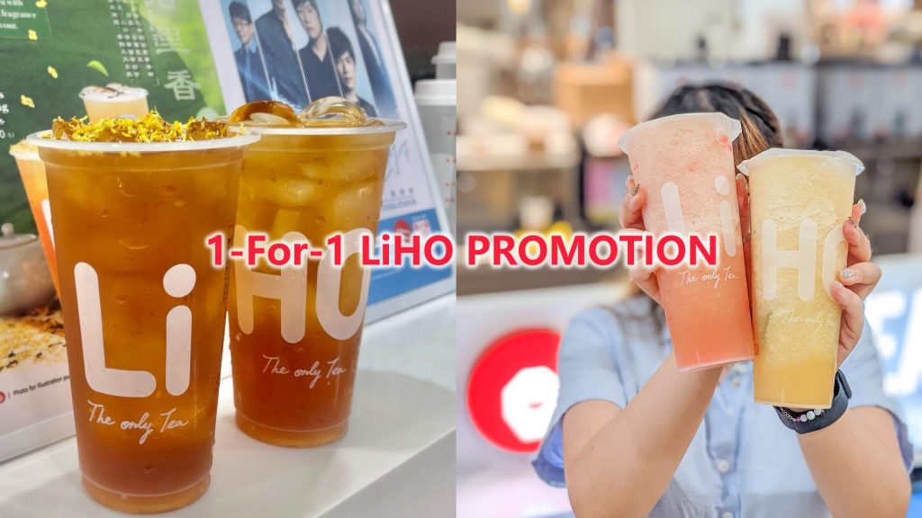 LiHO Singapore offering 1-For-1 Bubble Tea, until 28 September 2022 ...